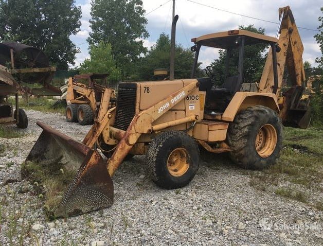 John Deere 610b 610c Backhoe Operation Service Manual