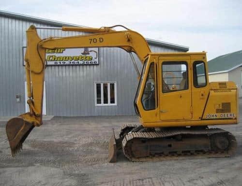 John Deere 70d Excavator Operation Technical Manual