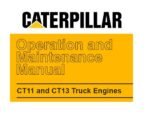Caterpillar CT11 And CT13 Truck Engine Operation And Maintenance Manual